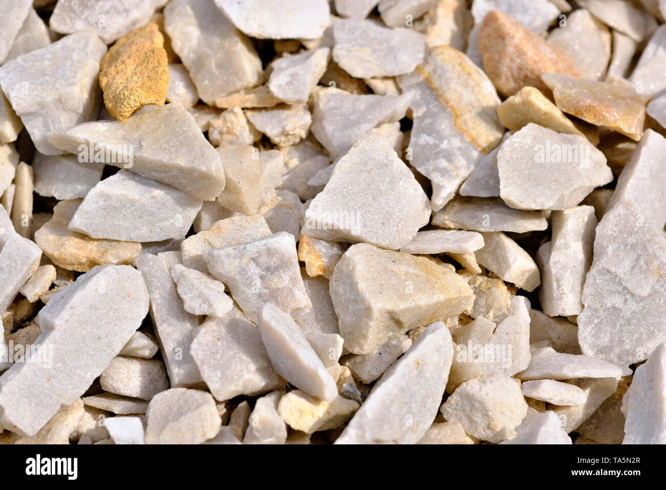 Decorative stone construction crumb close-up macro photo of a stone ...