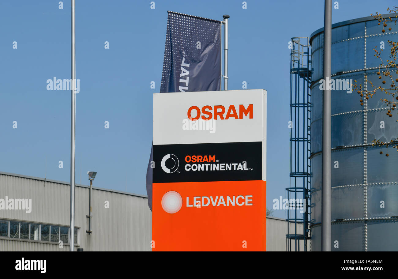 Osram work, nun's dam avenue, Siemensstadt, Spandau, Berlin, Germany ...