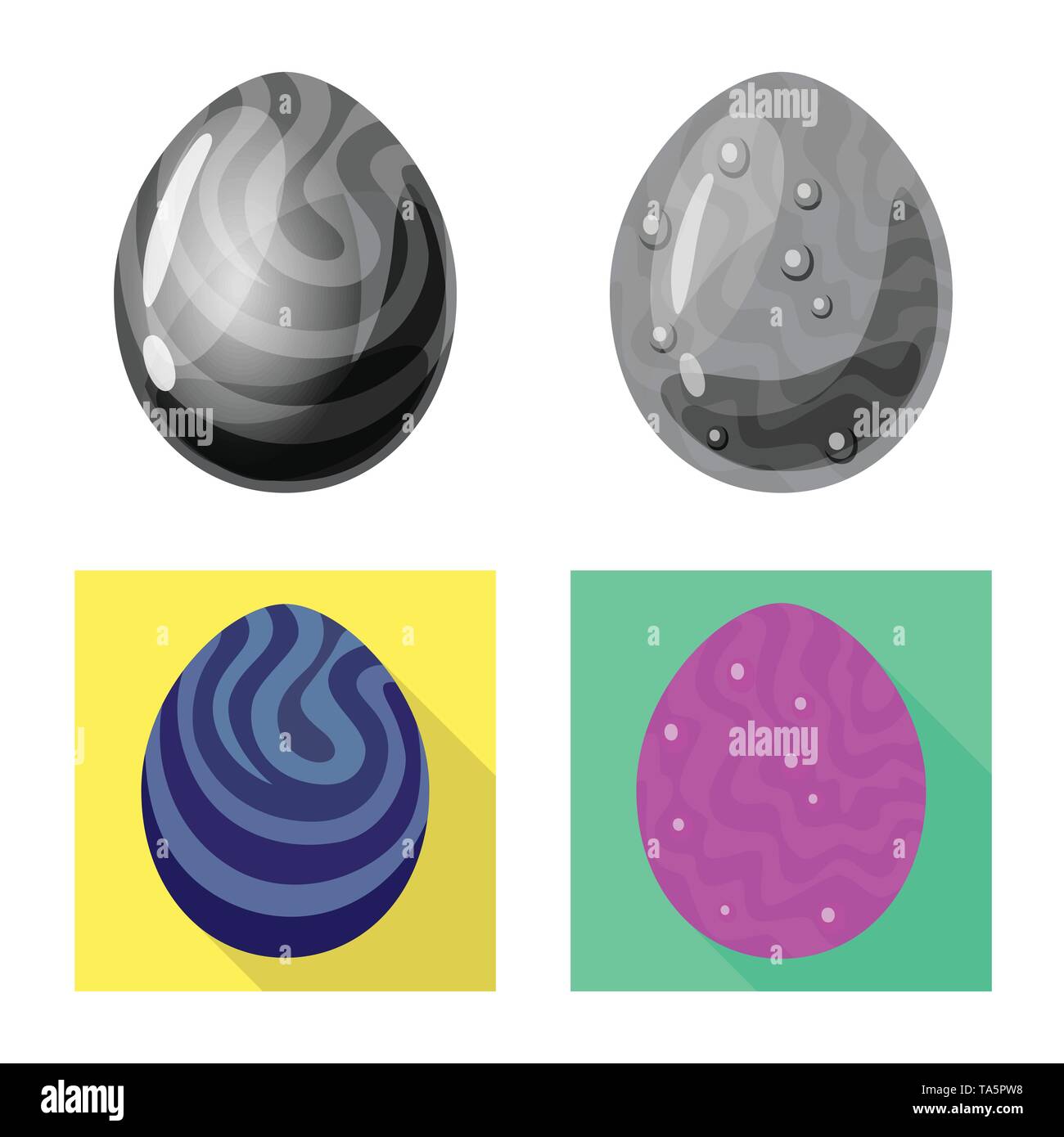 Vector design of animal and prehistoric icon. Collection of animal and ...