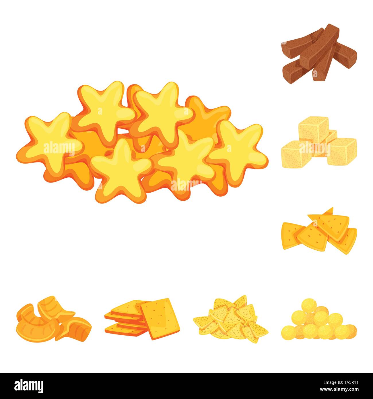 Digestive biscuit bowl Stock Vector Images - Alamy