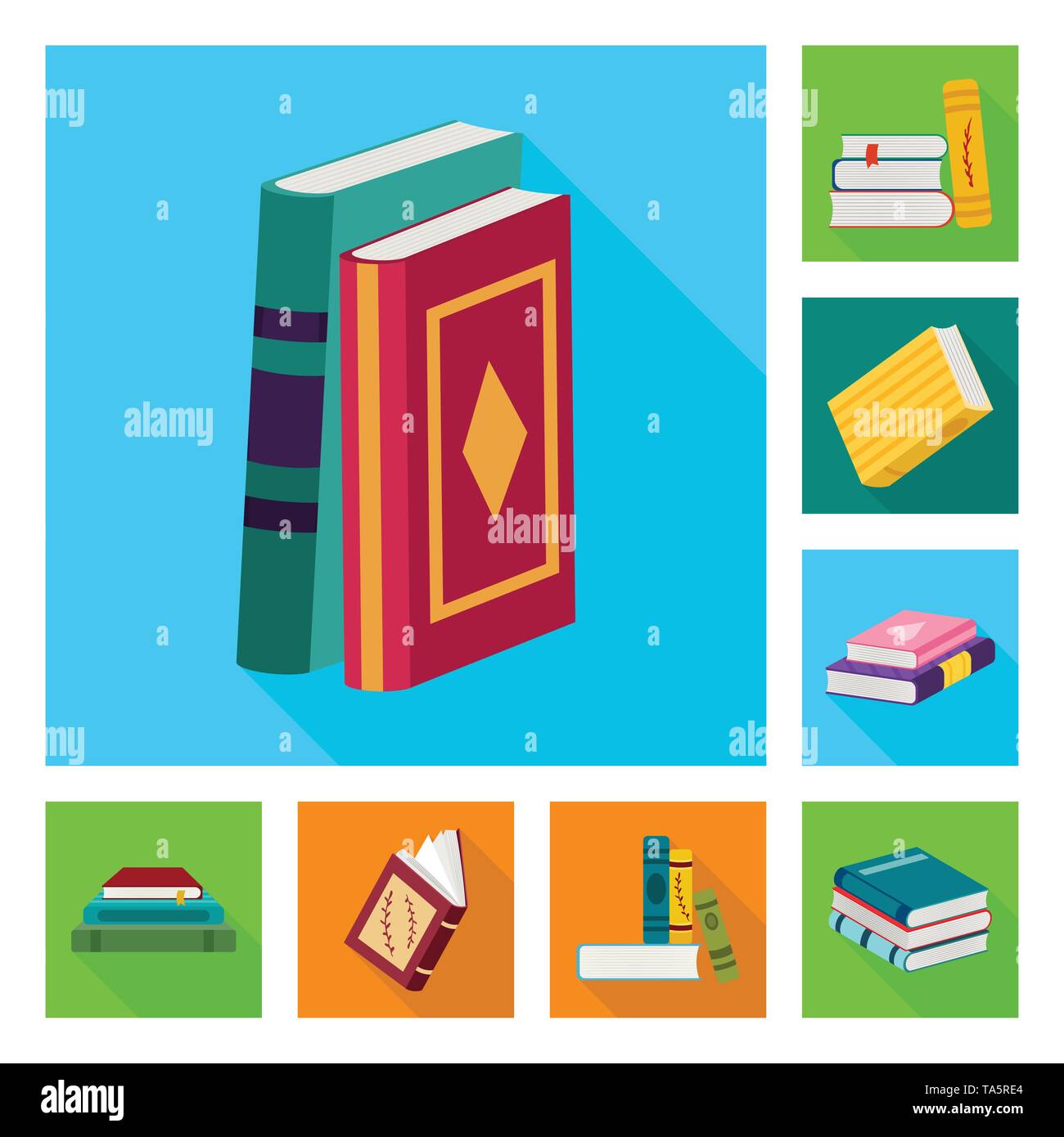 Vector design of illustration and information logo. Collection of ...