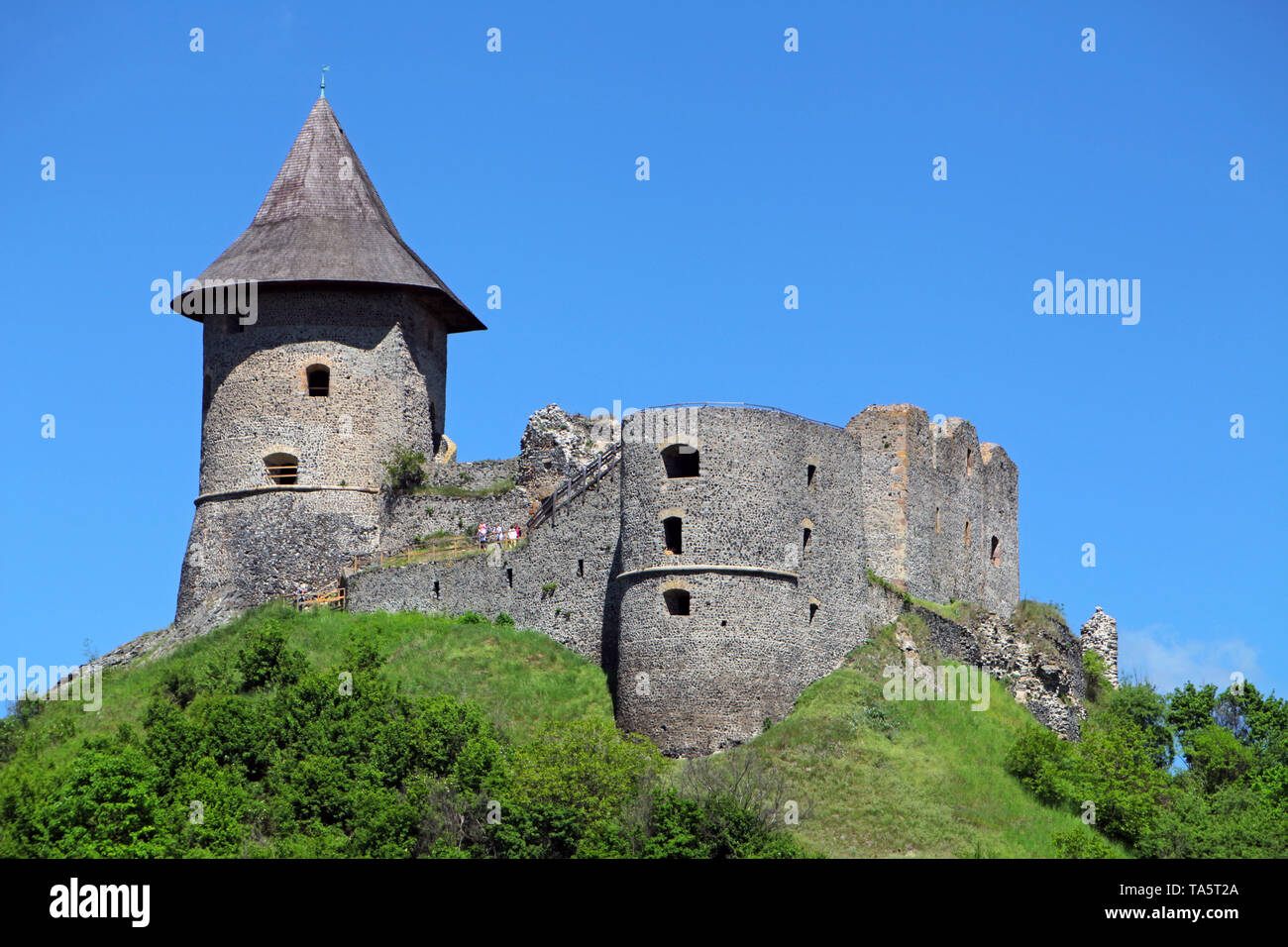 Ruin of Castle Somoska, Slovakia Stock Photo - Alamy