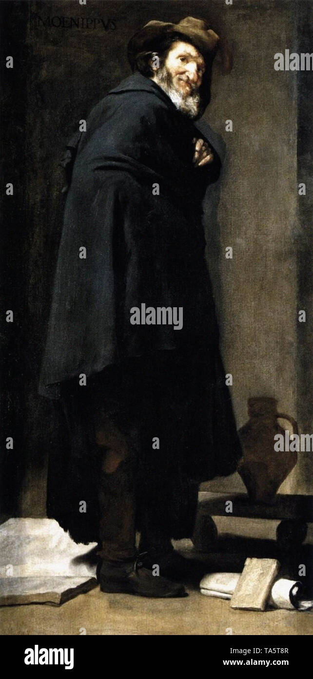 Diego Velázquez - menippus 1639 Stock Photo - Alamy