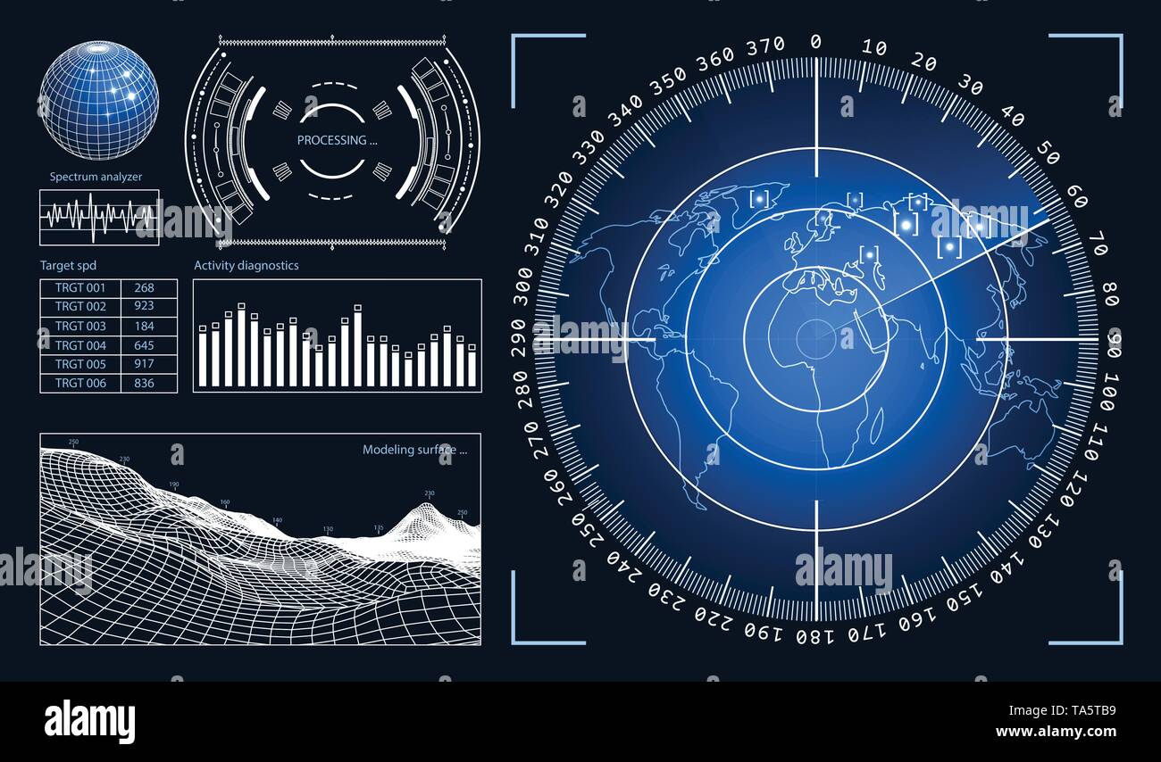 Futuristic user interface hi-res stock photography and images - Alamy