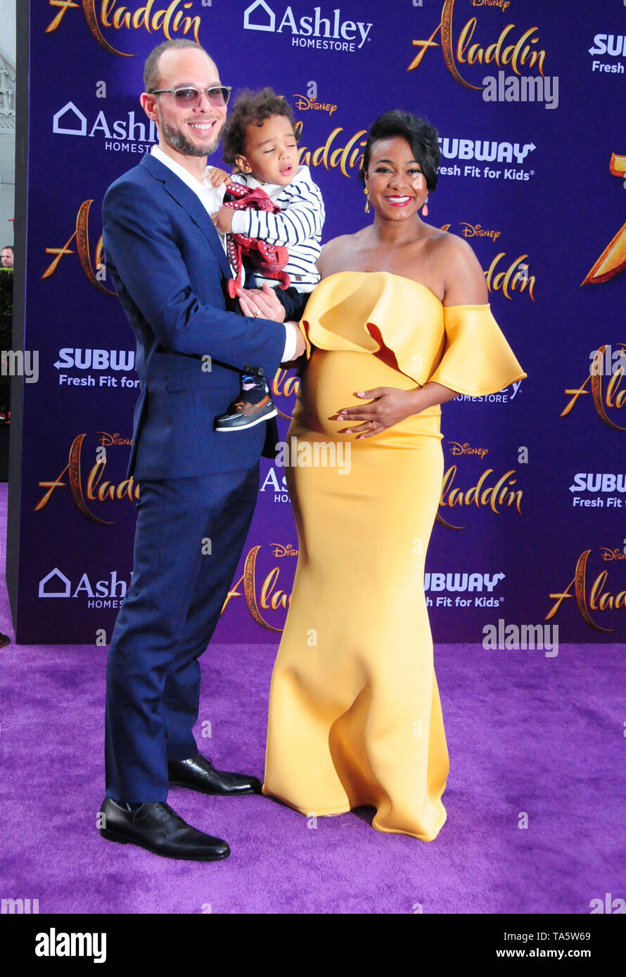 Hollywood, California, USA 21st May 2019 (L-R) Vaughn Rasberry, Edward ...