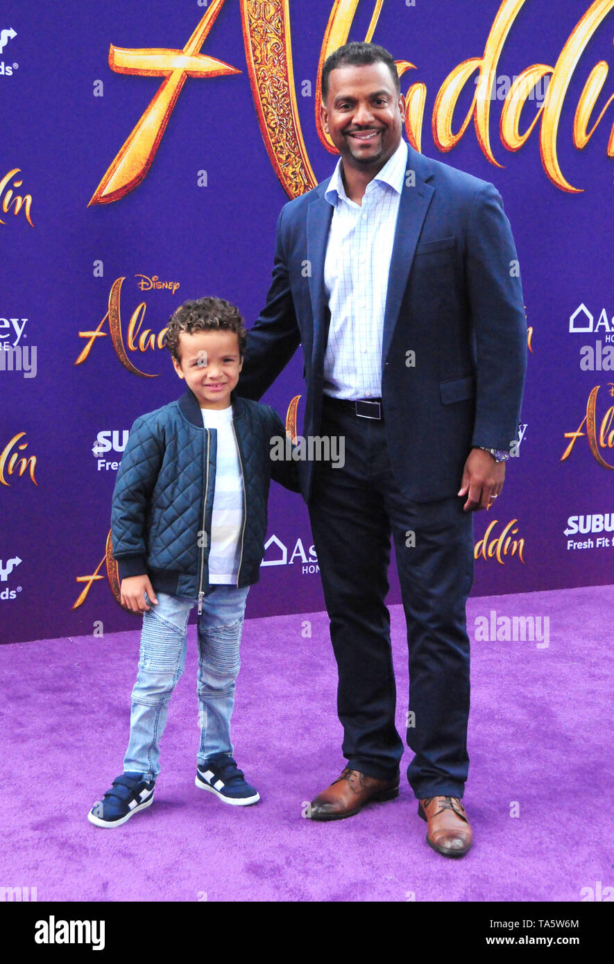 Hollywood, California, USA 21st May 2019 Alfonso Lincoln Ribeiro Jr ...