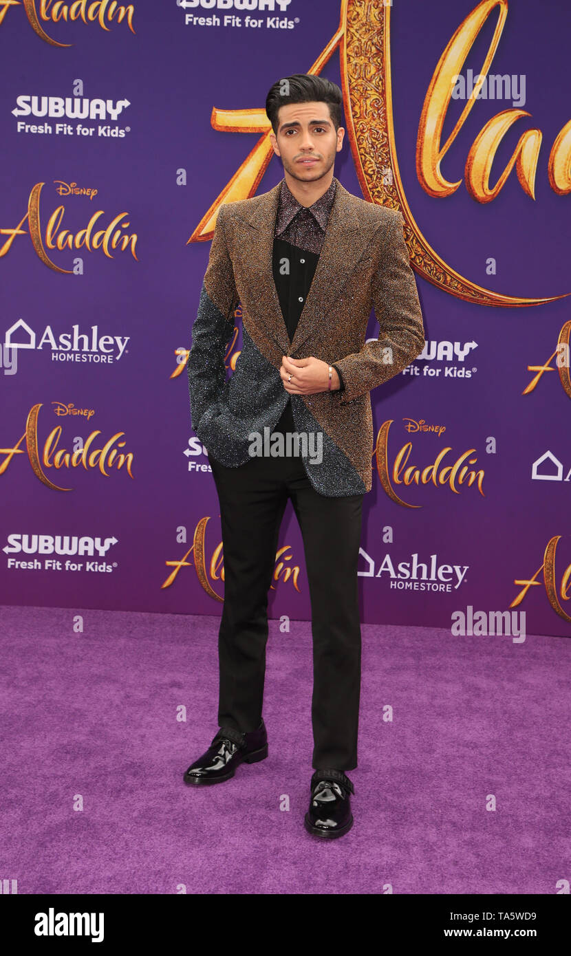Hollywood, Ca. 21st May, 2019. Mena Massoud, at the World Premiere of ...