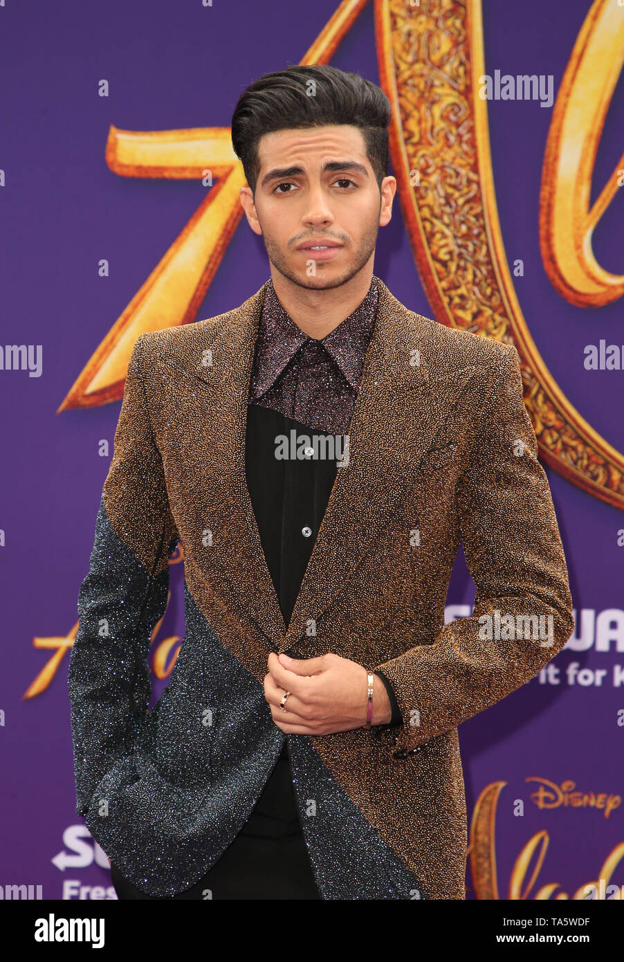 Hollywood, Ca. 21st May, 2019. Mena Massoud, at the World Premiere of ...