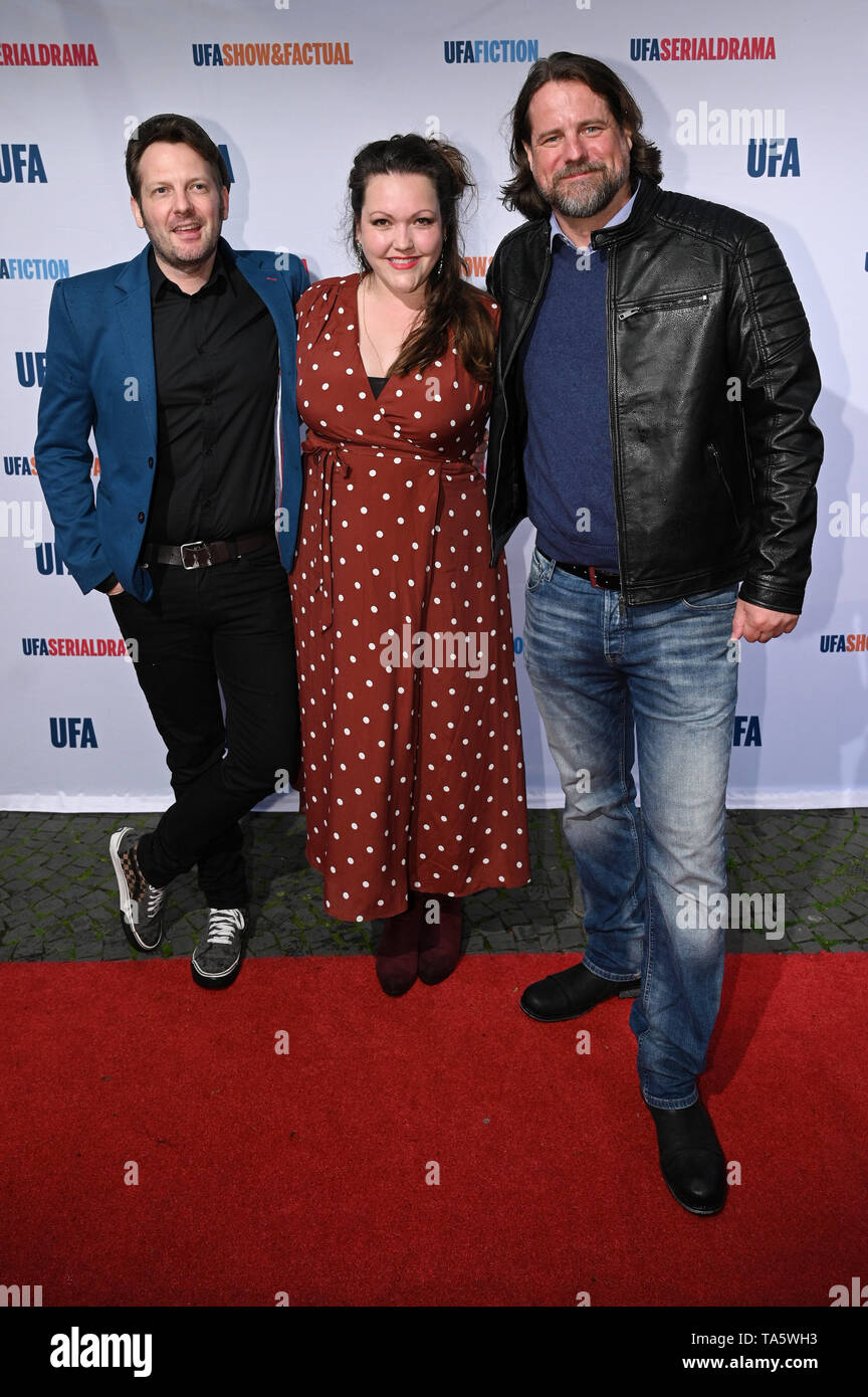 Cologne, Germany. 21st May, 2019. The actors Jens Kipper (l-r), Sarah ...