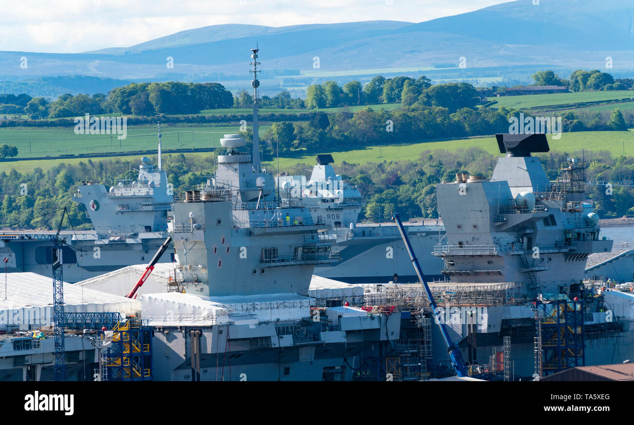 Hms prince of wales dock hi-res stock photography and images - Alamy