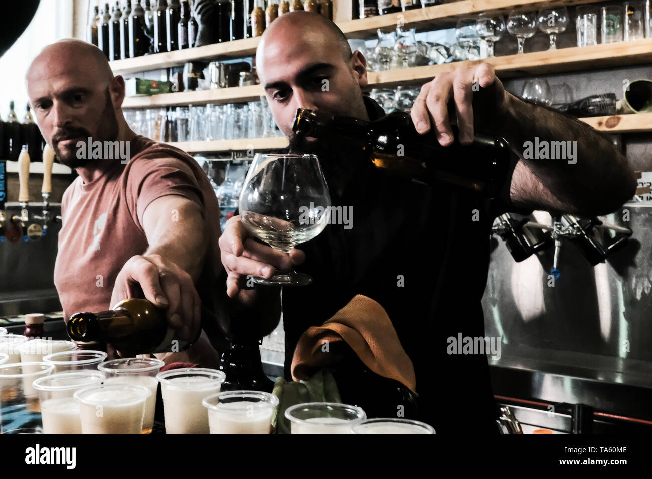 Jerusalem, Israel. 22nd May, 2019. A team of Israeli archaeologists ...
