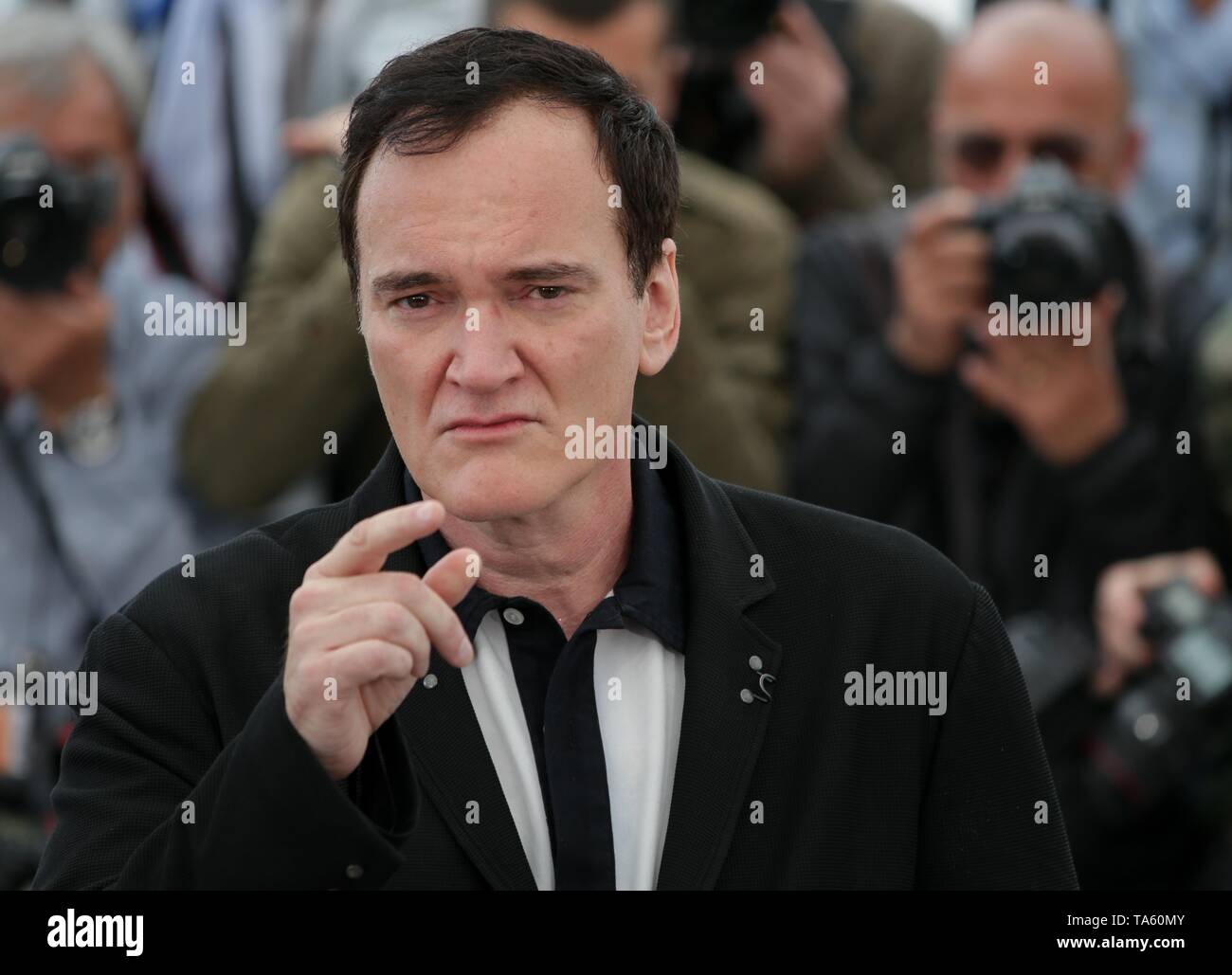 Quentin Tarantino,2019 Cannes Credit: Allstar Picture Library/Alamy ...