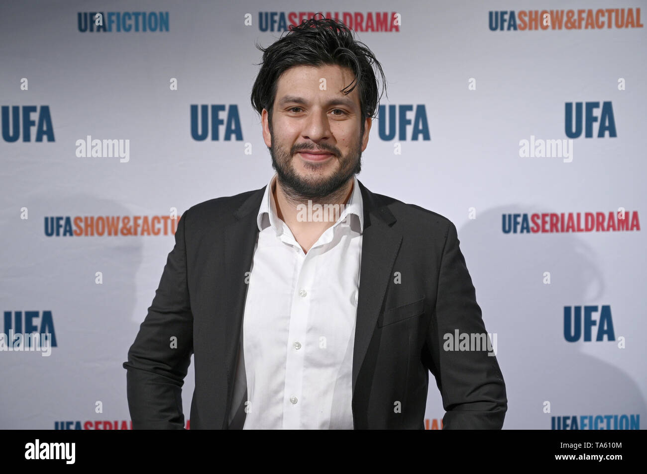 Cologne, Germany. 21st May, 2019. The actor Francisco Medina comes to the "Ufa Night Cologne ...