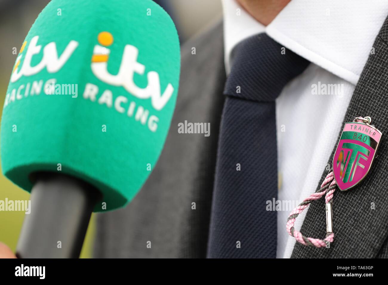 Itv racing microphone hi-res stock photography and images - Alamy