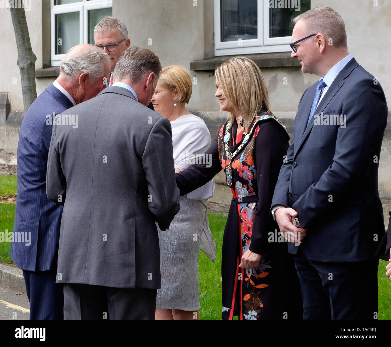 Armagh, N.Ireland. 22 May, 2019. Pictured from left to right, Prince ...