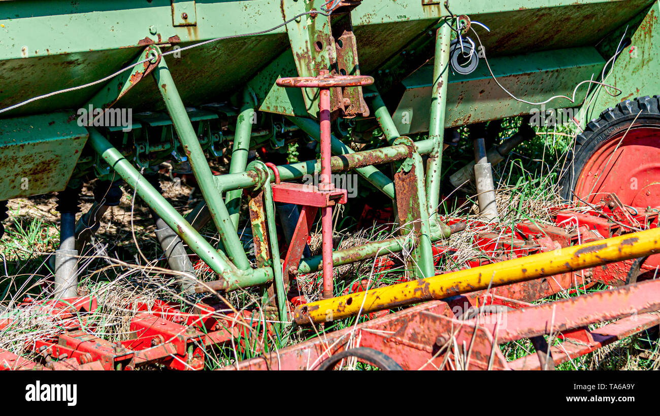 Disc harrow and old harrow hi-res stock photography and images - Alamy