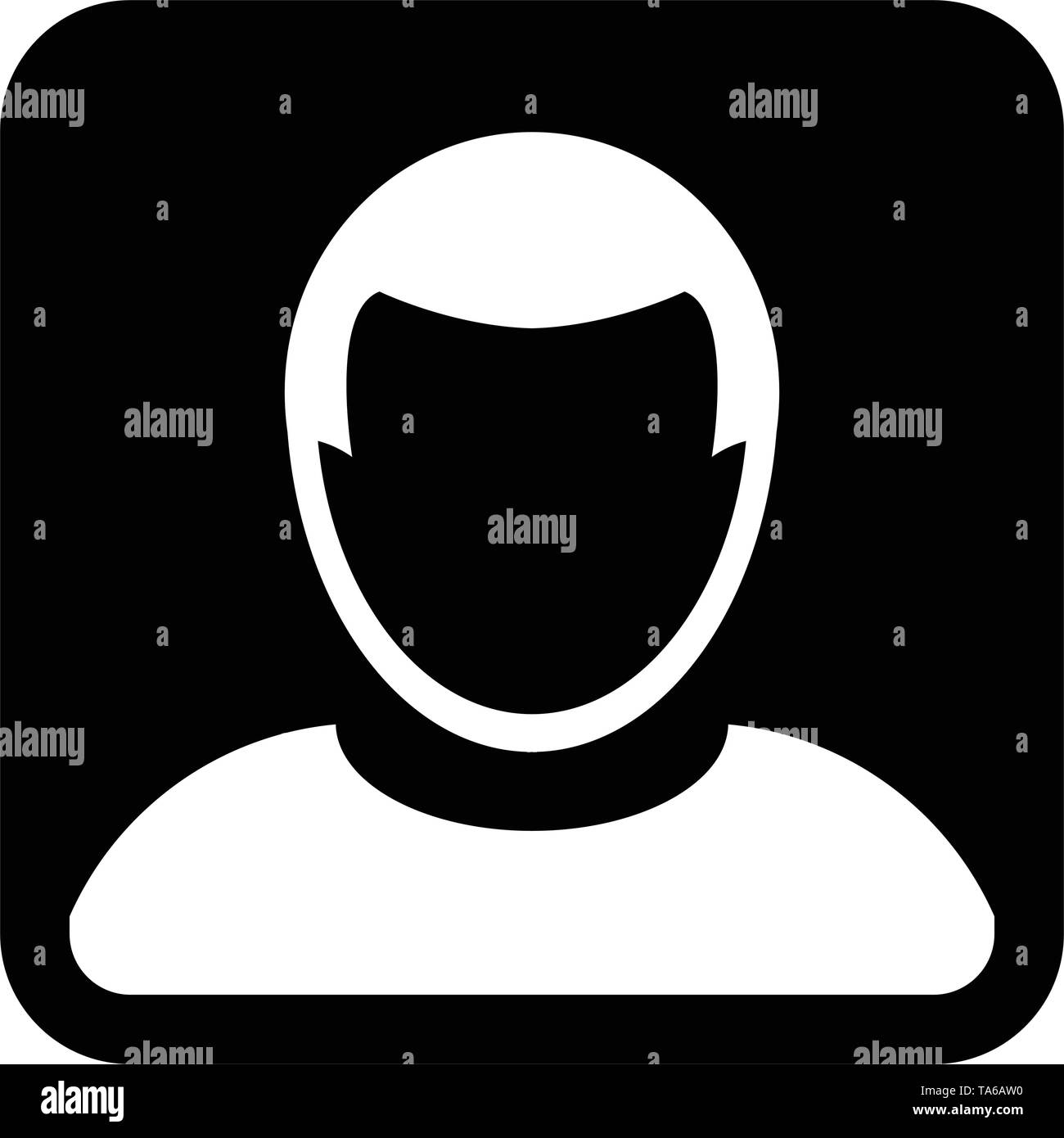 Manager icon vector male user person profile avatar symbol for business ...