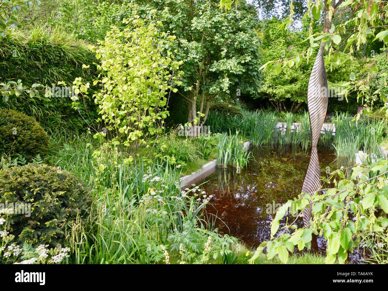 the savills and david harber garden at the 2019 rhs chelsea flower show ...