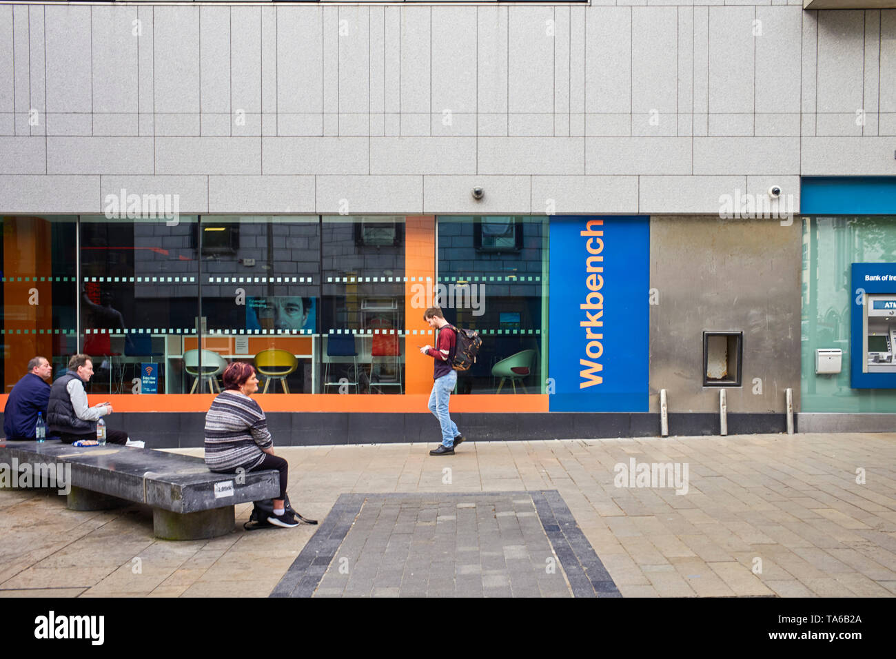 Man outside bank ireland hi-res stock photography and images - Alamy