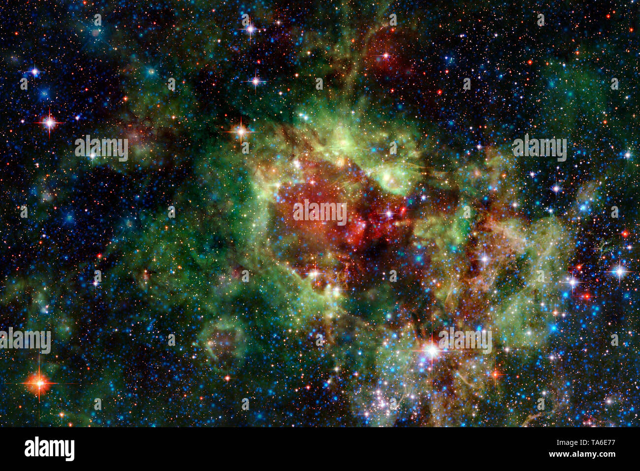 Beauty of outer space. Science fiction wallpaper. Elements of this ...