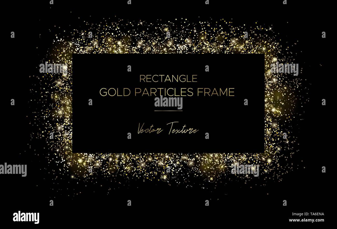 Gold vector rectangle hi-res stock photography and images - Alamy