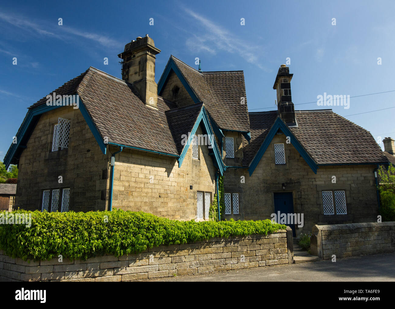 Beeley village hi-res stock photography and images - Alamy
