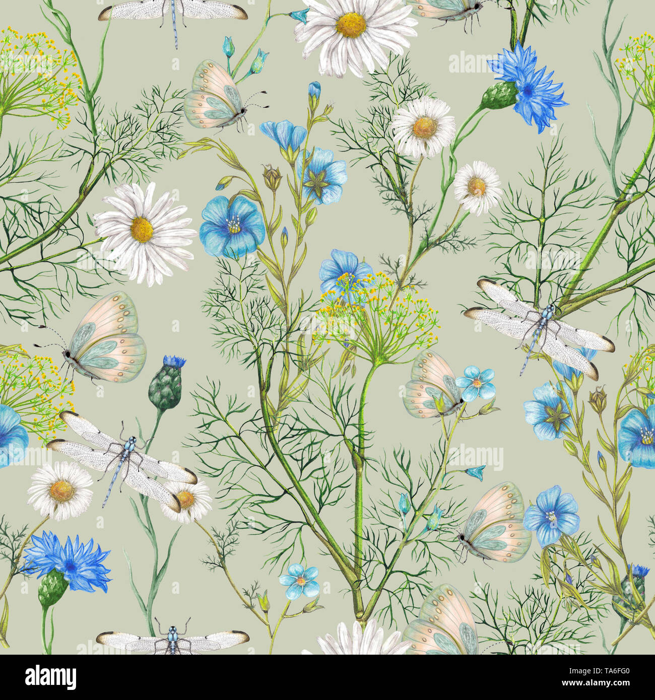 Seamless print pattern hi-res stock photography and images - Alamy