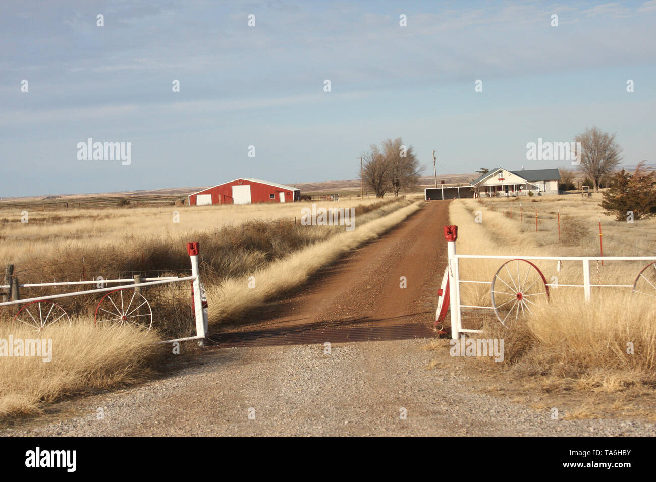 Farm in Oklahoma, USA Stock Photo - Alamy