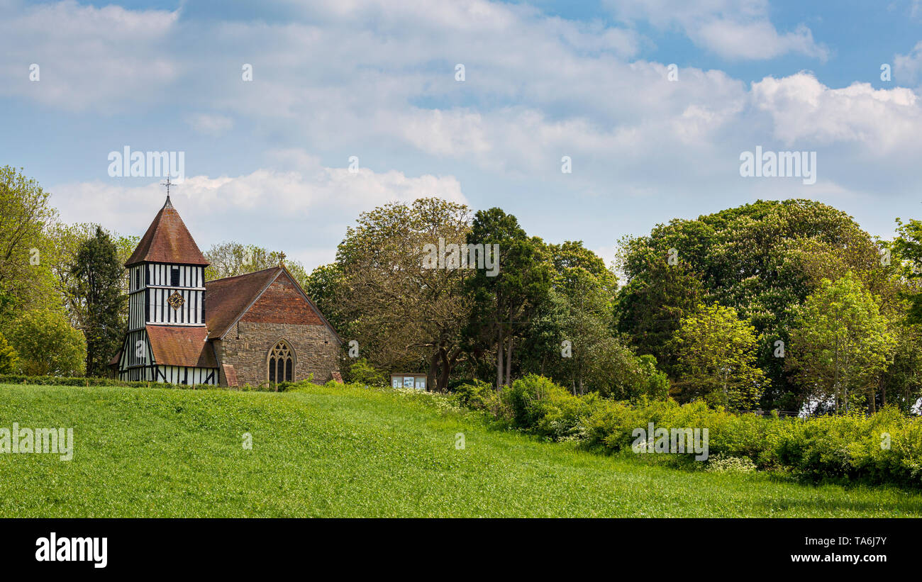 The 12th Century Timber-frame church of St Peter at Pirton in ...