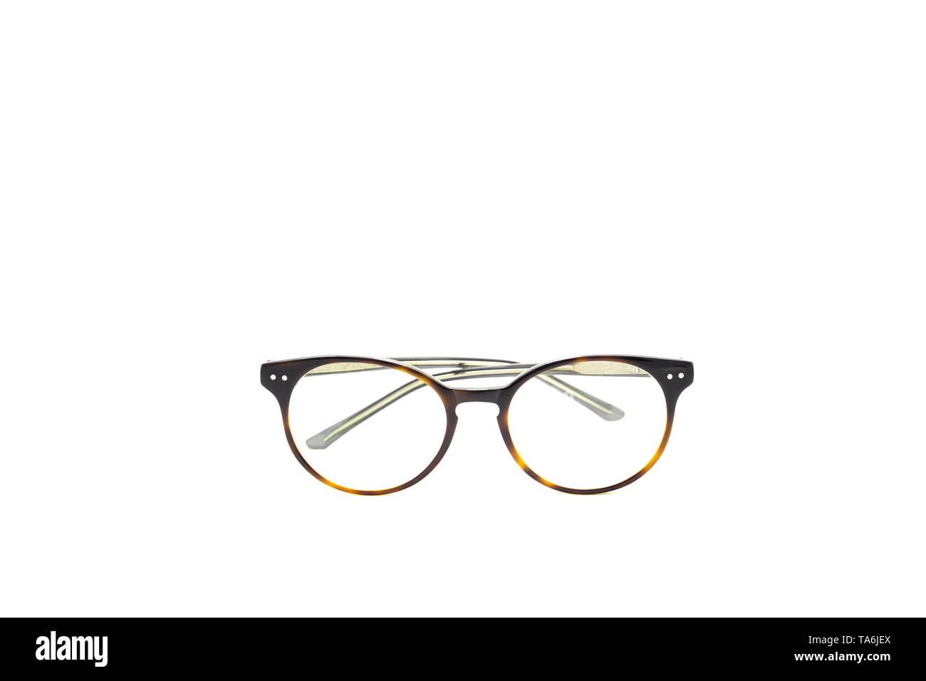 Man in round glasses Cut Out Stock Images & Pictures - Alamy