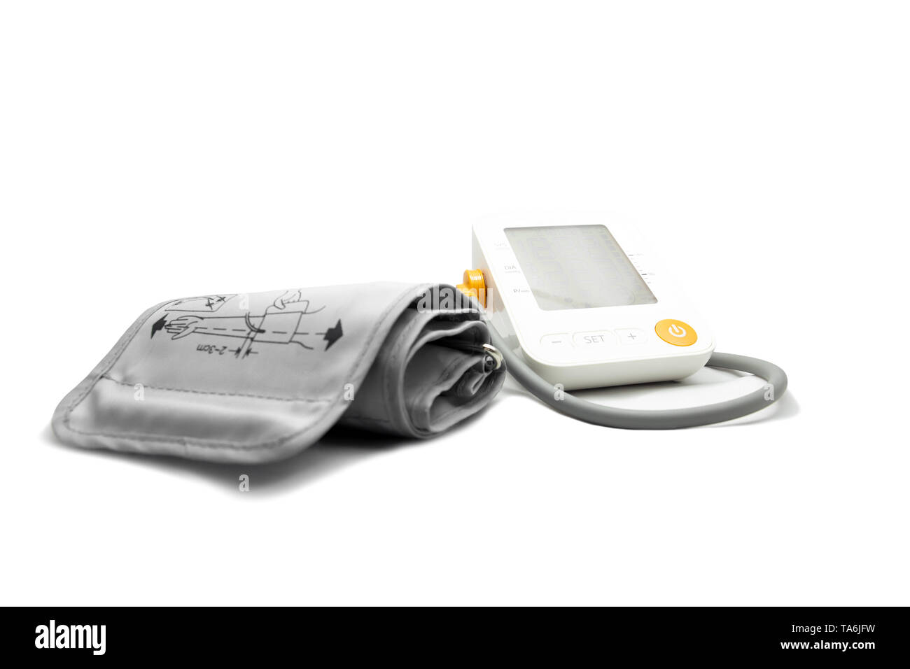 Arterial pressure measurement on Cut Out Stock Images & Pictures - Alamy