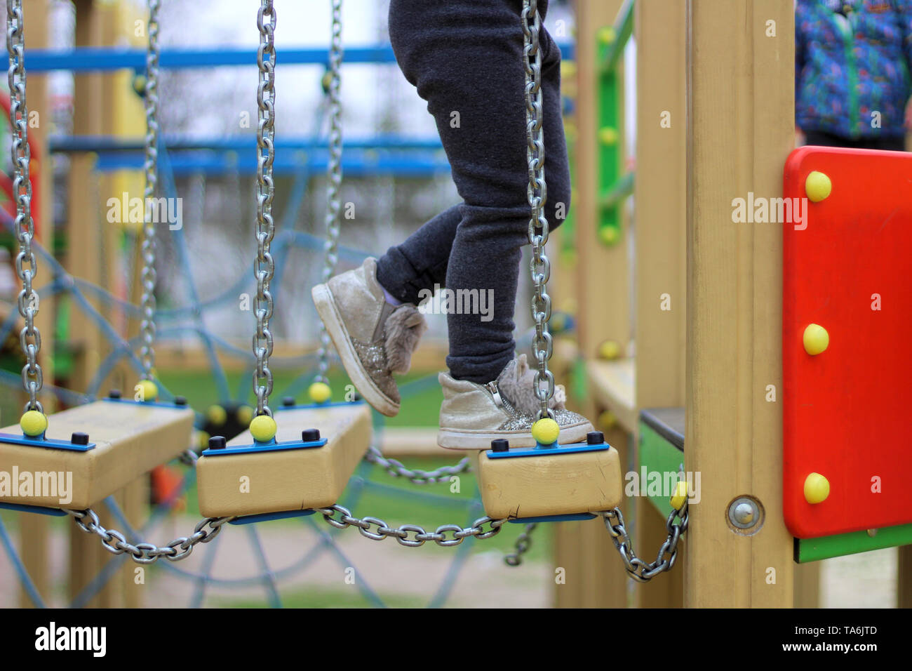 Children Feet Playground High Resolution Stock Photography and Images ...