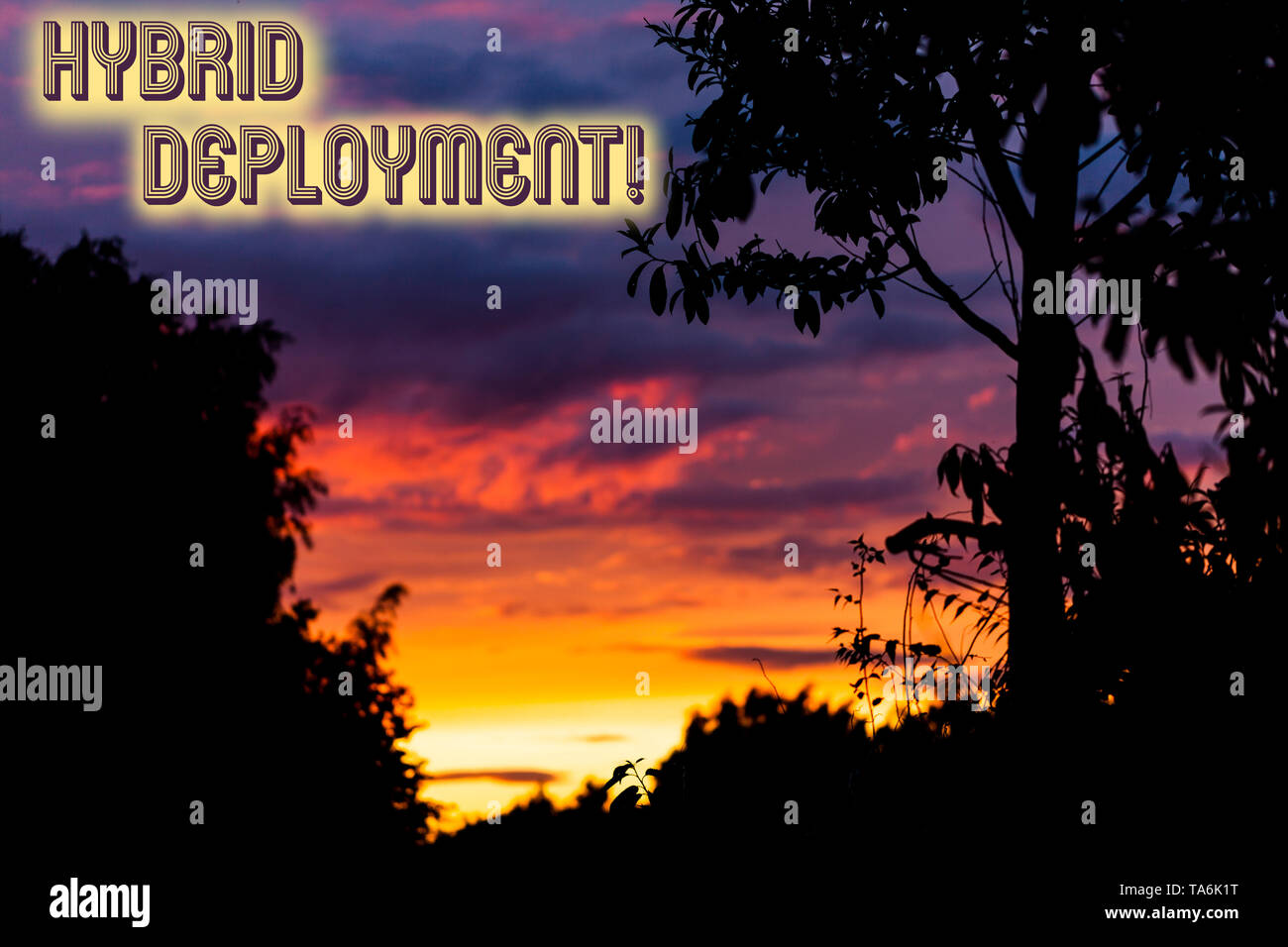 Cloud deployment models hi-res stock photography and images - Alamy