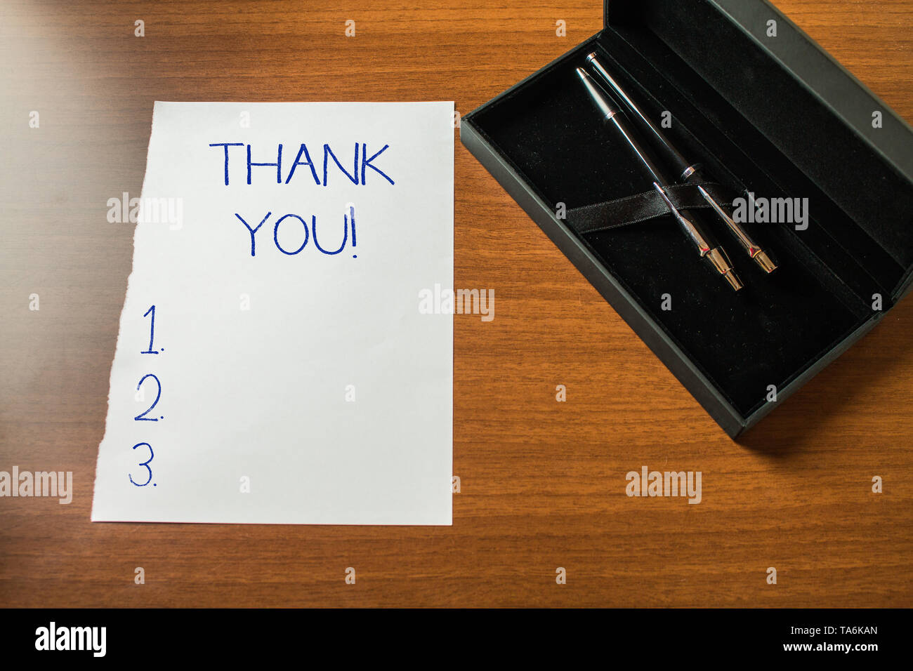 Conceptual hand writing showing Thank You. Concept meaning polite ...