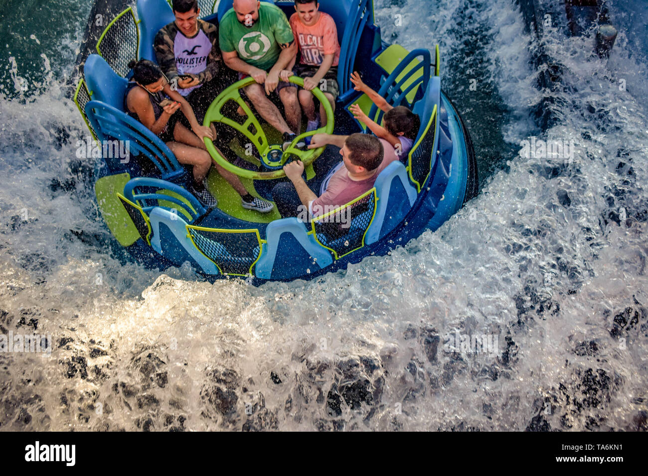 Orlando, Florida. December 19, 2018. People having fun the world's ...