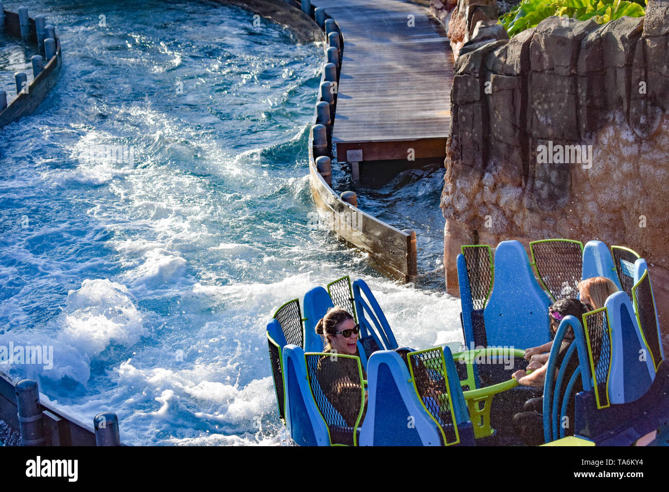 Orlando, Florida. December 21, 2018. People enjoying the world's ...