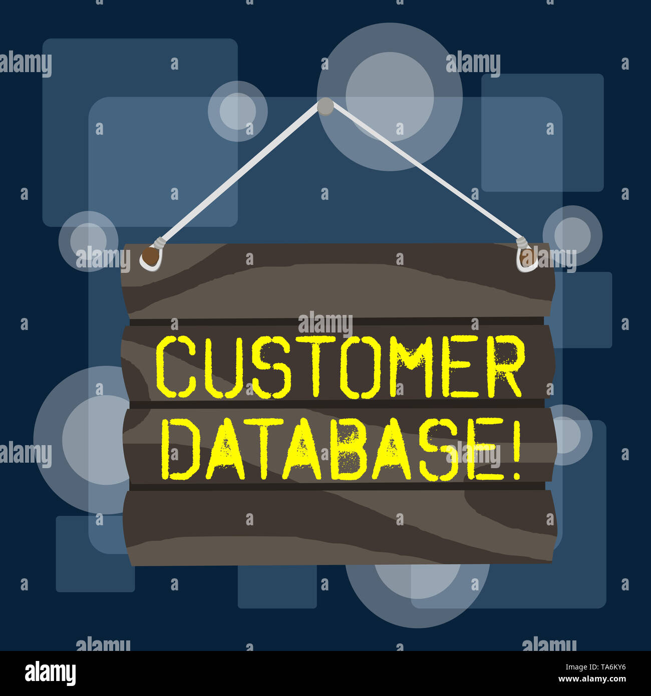 Handwriting Text Writing Customer Database Conceptual Photo Uptodate On Customer Information