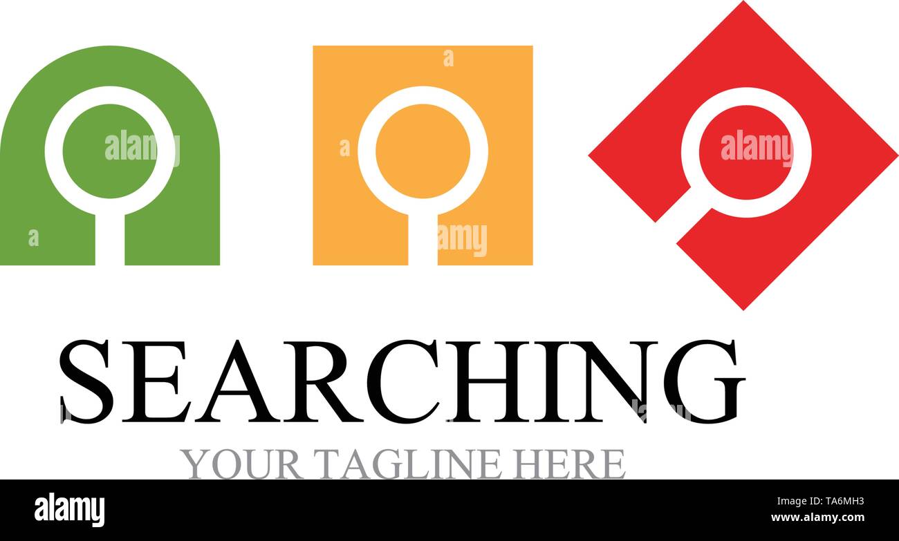 Search logo and symbol template vector Stock Vector Image & Art - Alamy
