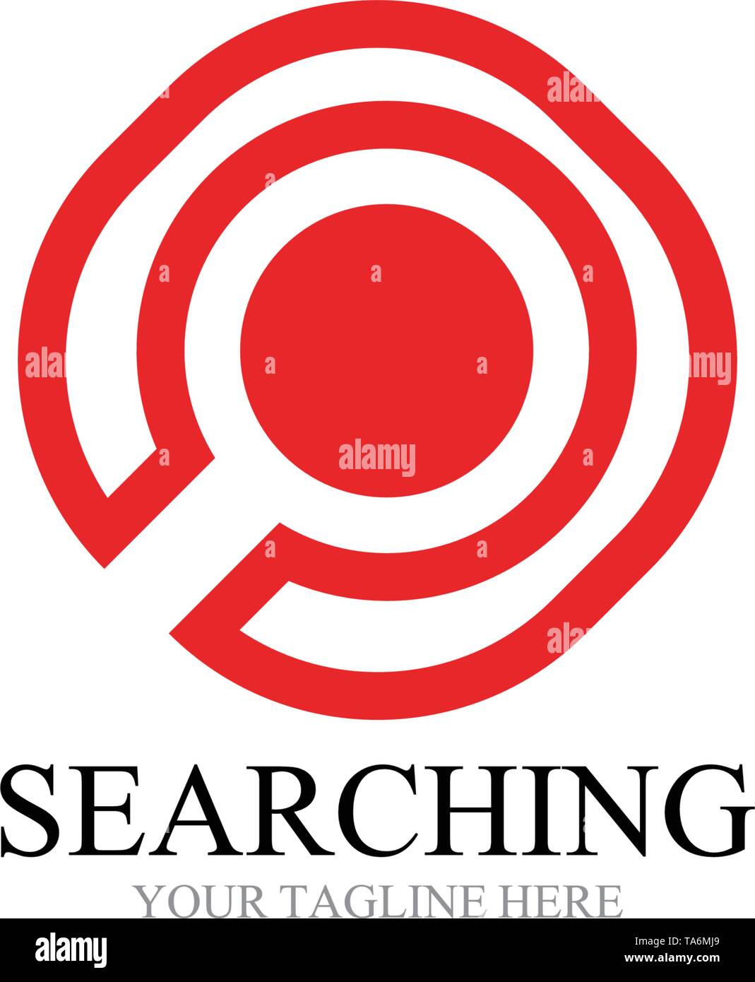 Search logo and symbol template vector Stock Vector Image & Art - Alamy