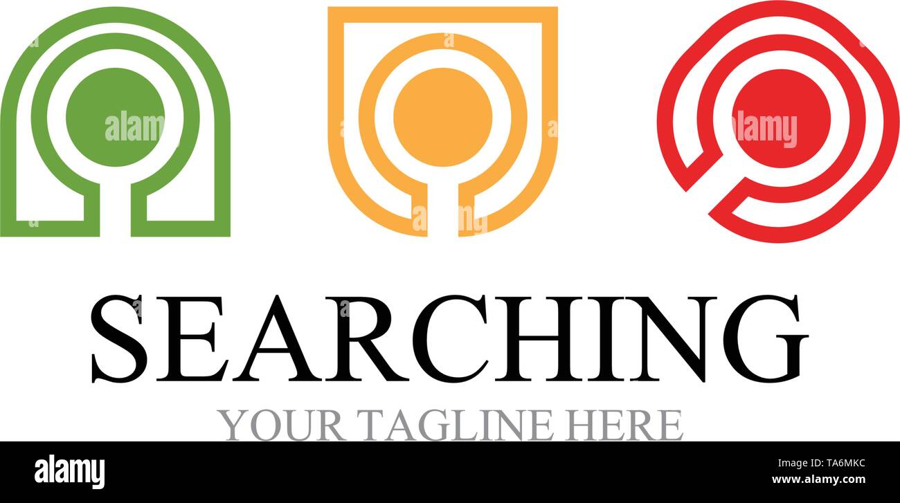 Search logo and symbol template vector Stock Vector Image & Art - Alamy