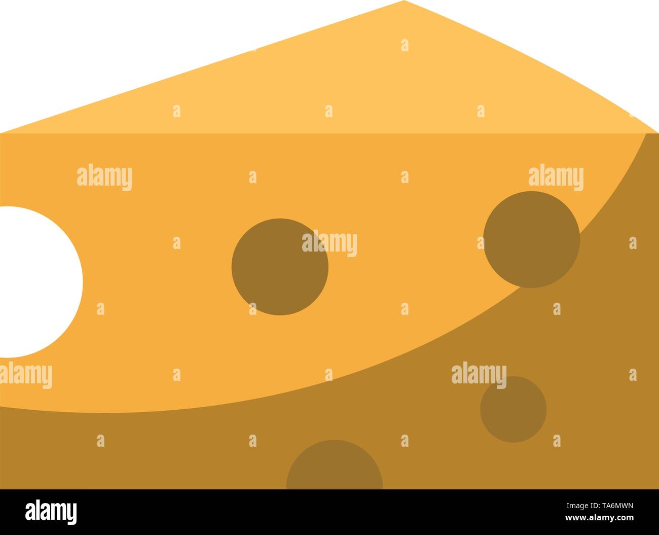 Cheese diary food isolated cartoon Stock Vector Image & Art - Alamy