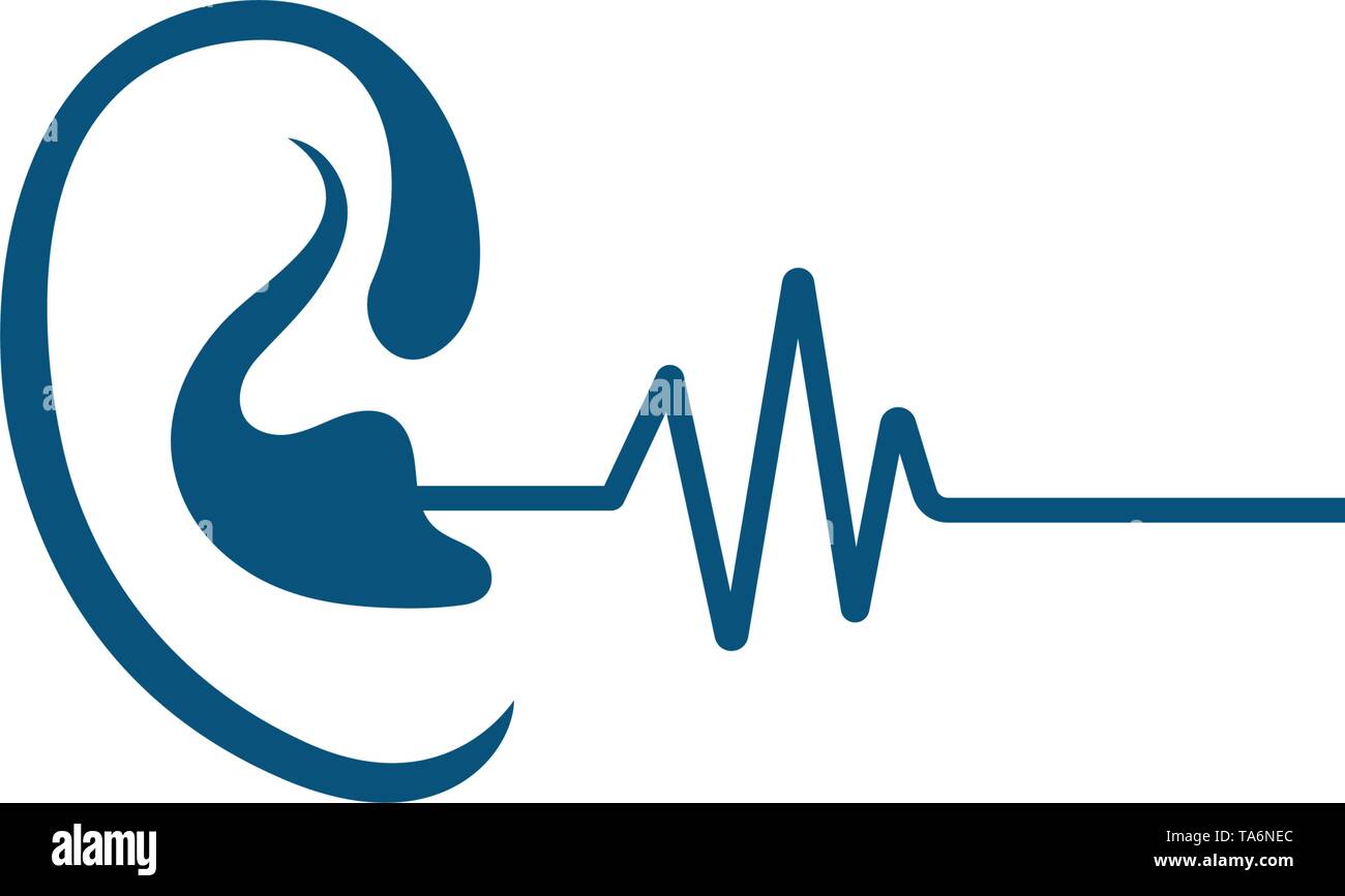 Hearing Logo Template vector icon design Stock Vector Image & Art - Alamy