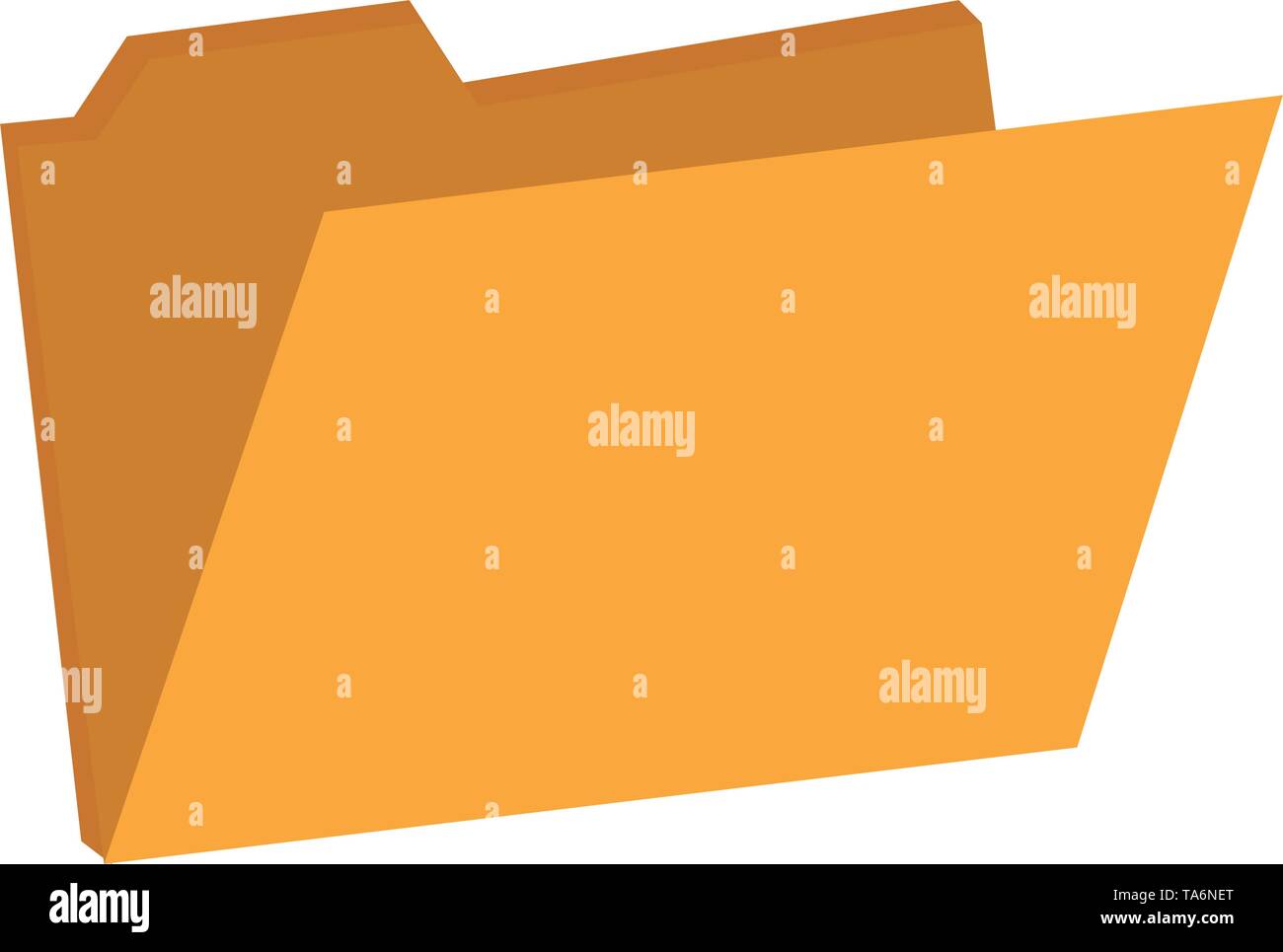 Digital Folder open symbol techonlogy Stock Vector Image & Art - Alamy