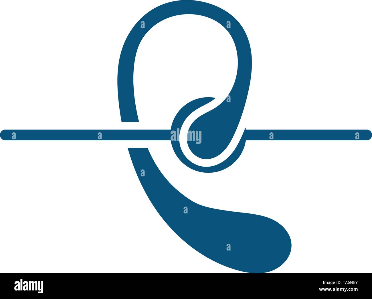 Hearing Logo Template vector icon design Stock Vector Image & Art - Alamy