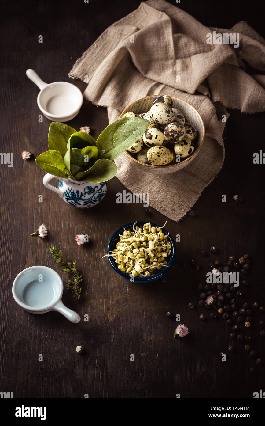 Quail bean plant hi-res stock photography and images - Alamy