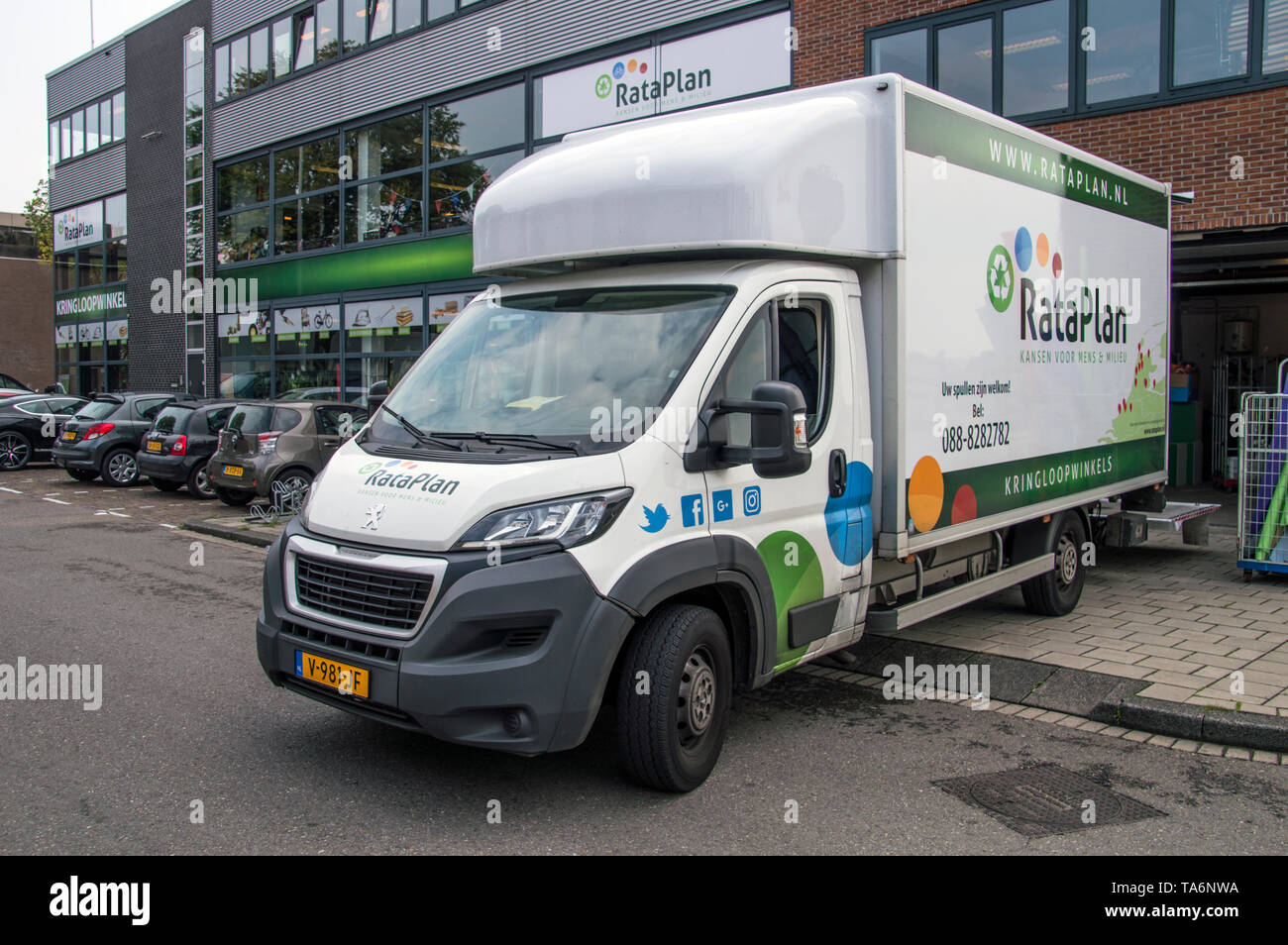 Rataplan Company Truck At Amsterdam The Netherlands 2018 Stock Photo ...