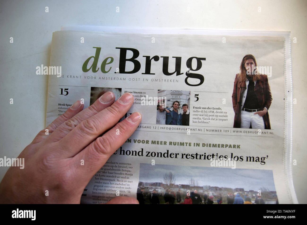 Daily paper amsterdam hi-res stock photography and images - Alamy