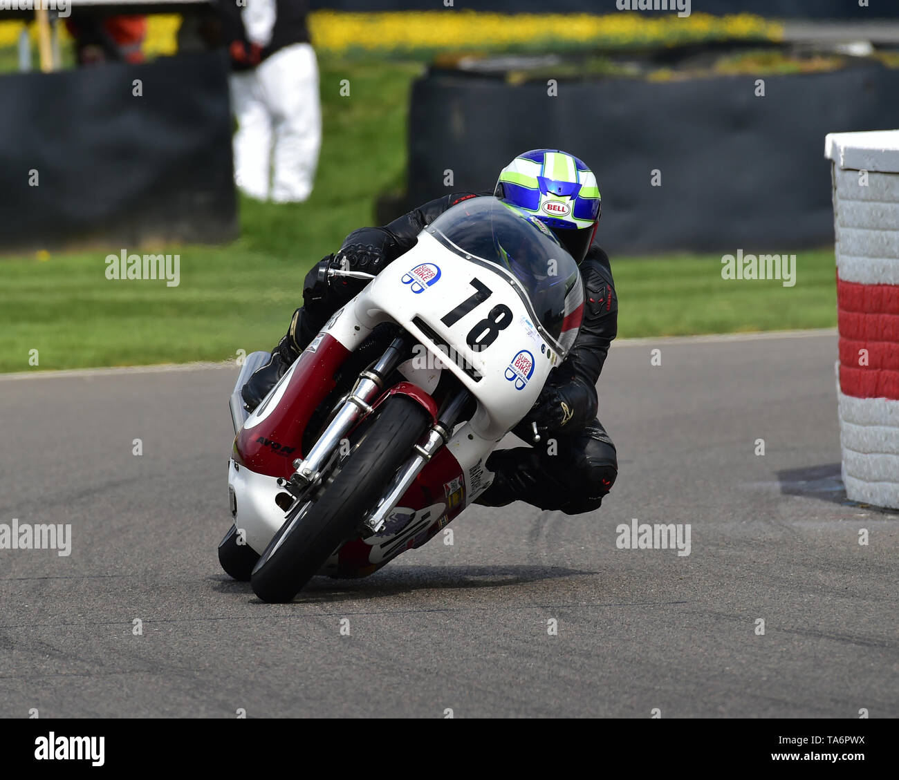 Dean Simpson, Rob North BSA Rocket 3,Sheene Trophy, Goodwood, 77th ...