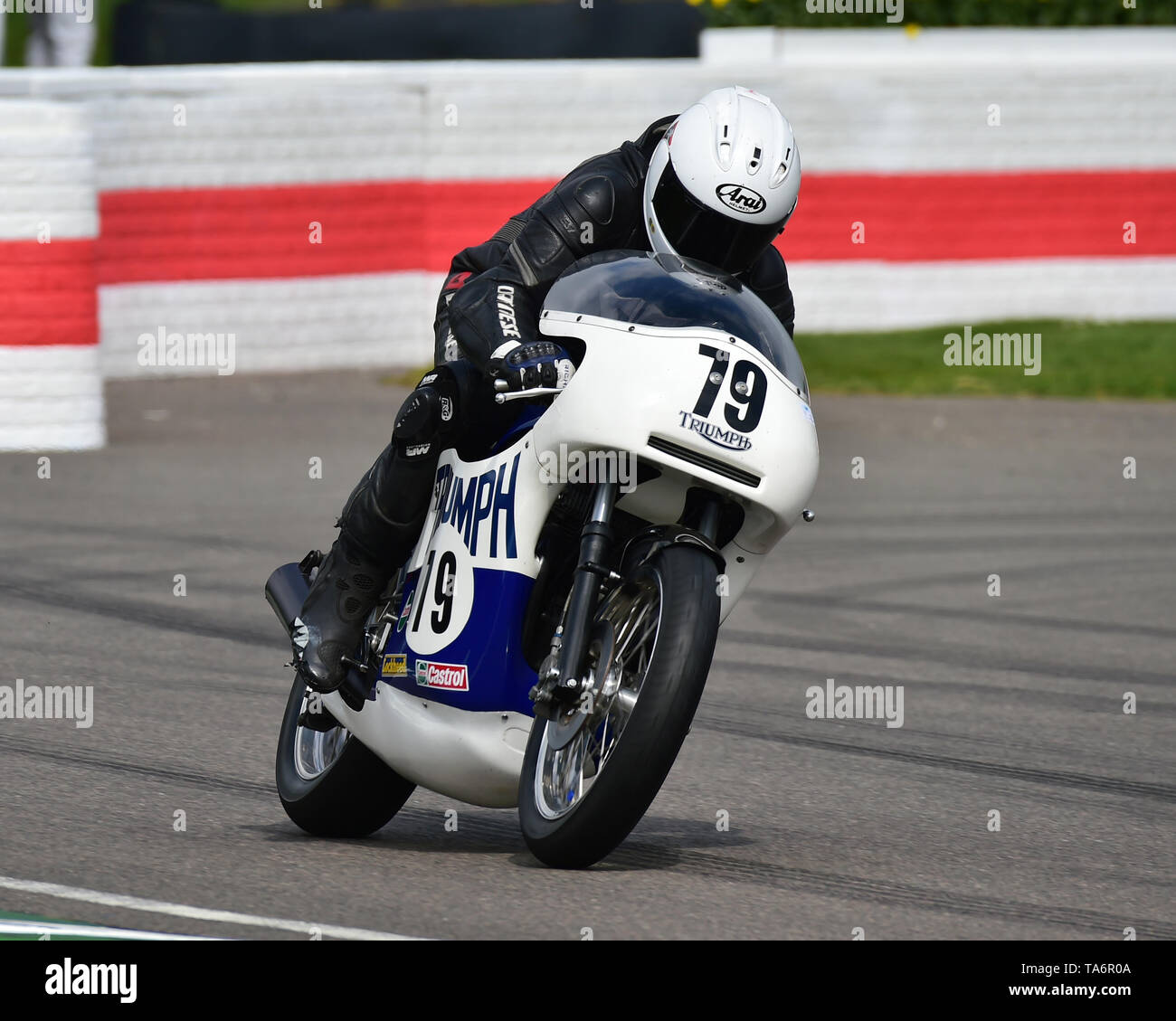 Keith Clarke, Rob North Triumph T150, Sheene Trophy, Goodwood, 77th ...