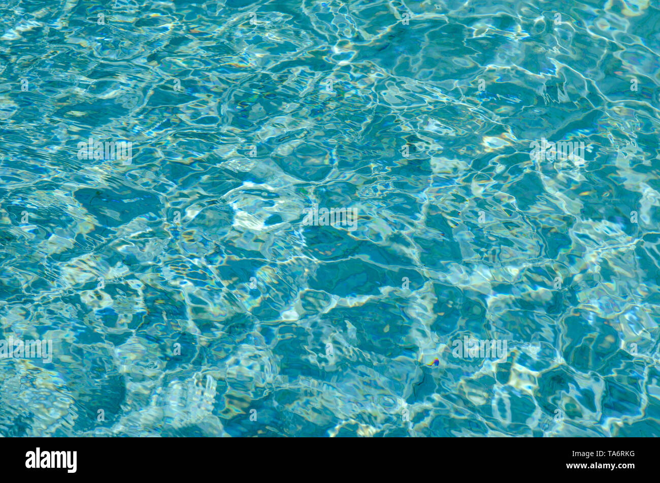 rippled water pool detail background Stock Photo - Alamy